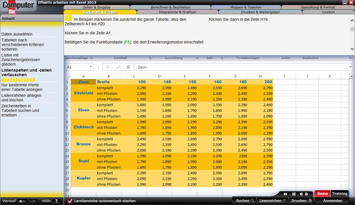 COMPUTER BILD: Effektiv arbeiten mit Excel 2013 | USM COMPUTER BILD: Effektiv arbeiten mit Excel 2013 | USM